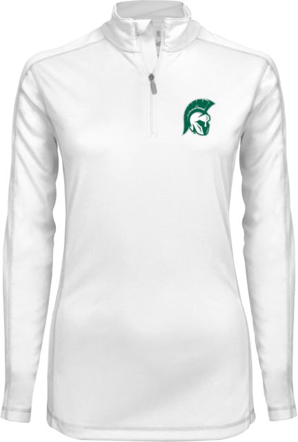 Illinois Wesleyan Ladies Syntrel Interlock 1/4 Zip Head Mark - ONLINE ...